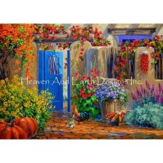 クロスステッチ 図案Mini Tapestry Of Fall- HAED(Heaven and Earth Designs)25ct